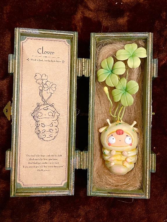 TIDU WORKSHOP CHUBBY LUCKY "LUCKY" - CLOVER "Hard to find, but lucky to have". BRAND NEW ...