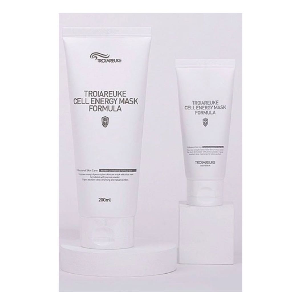跳樓價‼️韓國TROIAREUKE Cell Energy Mask 神, 美容＆化妝品, 健康及美容 - 皮膚護理, 面部 - 面部護理 - Carousell