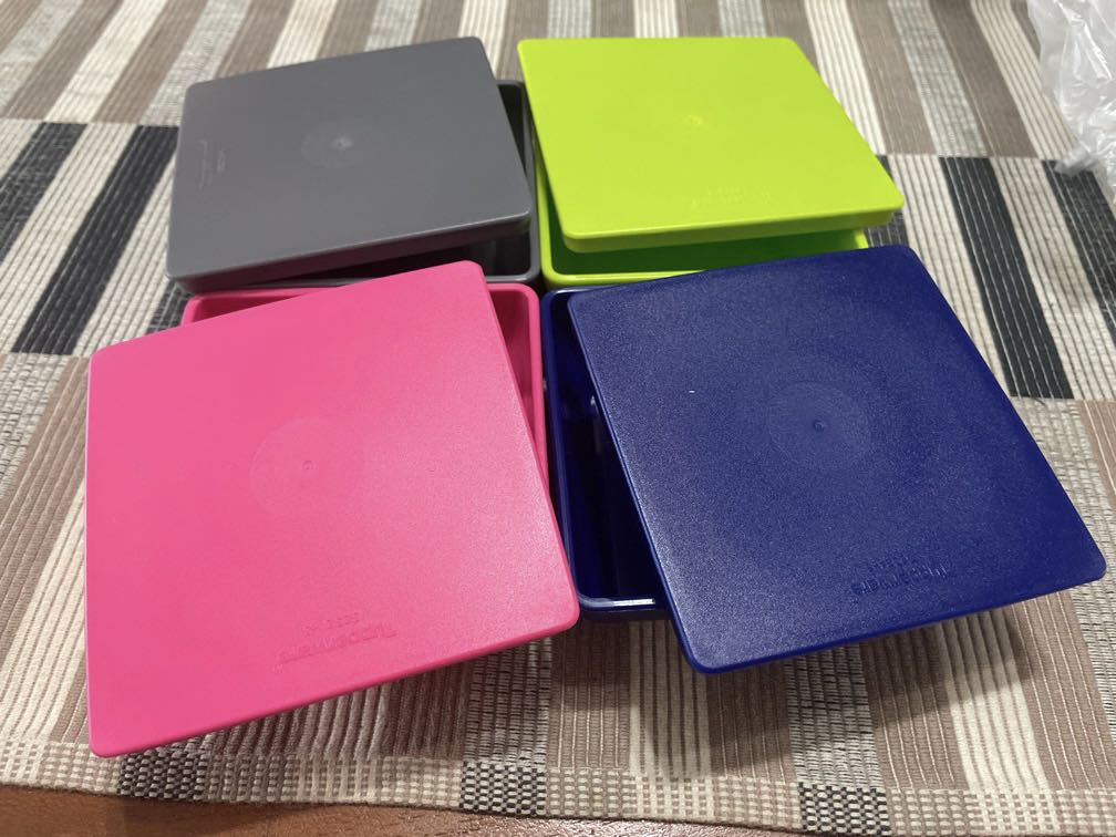 Tupperware squares (Brand New), Furniture & Home Living, Kitchenware ...