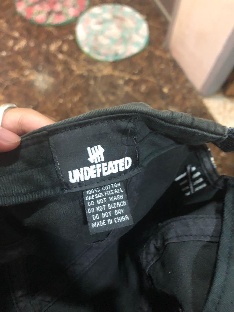 UNDEFEATED 5 PANEL, Men's Fashion, Watches & Accessories, Caps & Hats ...