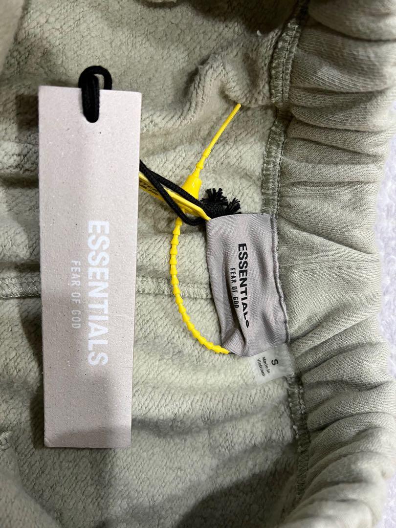 Union Fear of God Essentials Street wear berms Bermuda Mocha Green S ...