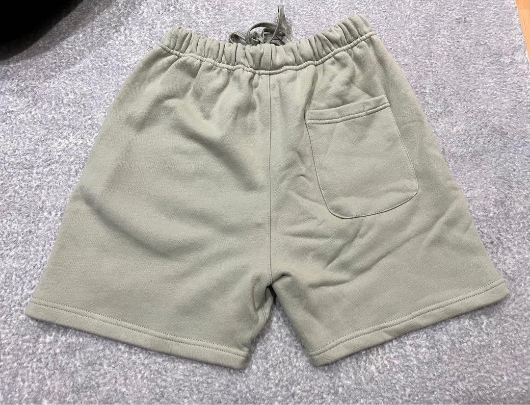 Union Fear of God Essentials Street wear berms Bermuda Mocha Green S ...