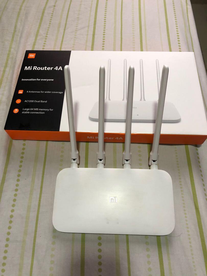 Used Xiaomi Router 4A -with freebie, Computers & Tech, Parts ...