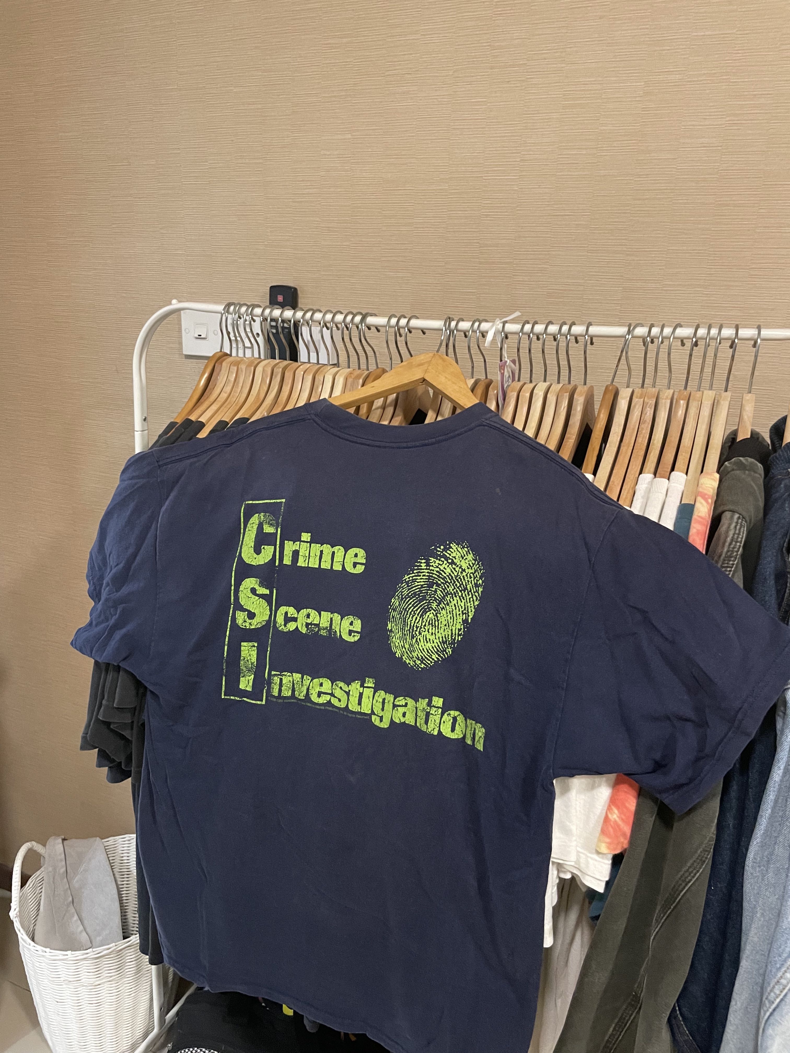 Vintage 00s Crime scene investigation, Men's Fashion, Tops & Sets ...