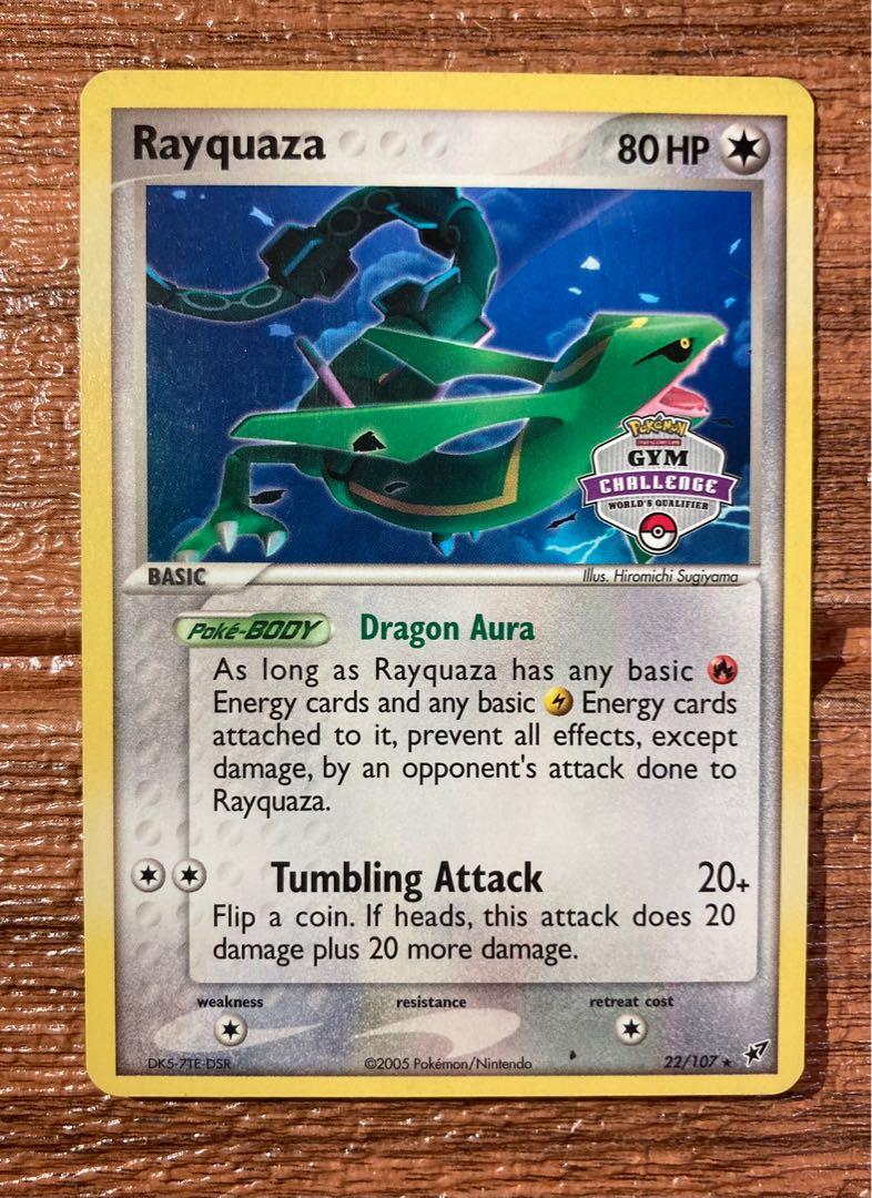 Vintage Ultra Rare - Rayquaza - Gym Challenge Promo - Pokemon cards ...