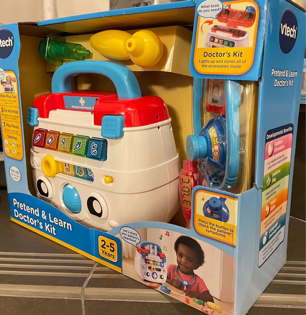 Vtech Doctor Kit, 兒童＆孕婦用品, 嬰兒玩具 - Carousell