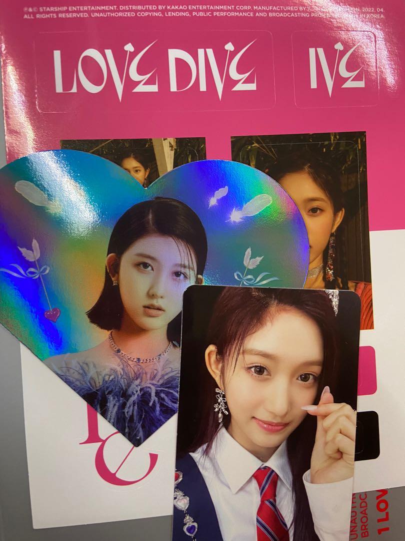 [WTS] IVE LOVE DIVE WONYOUNG LEESEO GAEUL PC, Hobbies & Toys, Memorabilia & Collectibles, K-Wave ...