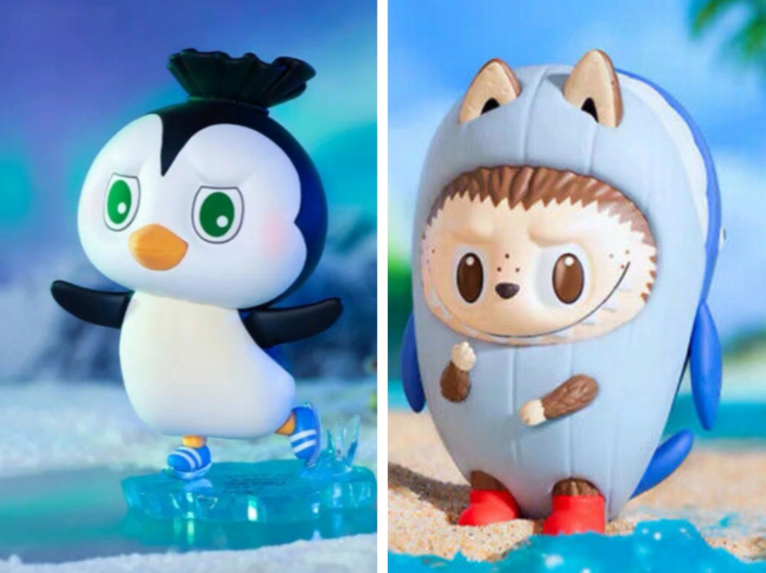 WTS Popmart Labubu the monsters Animals Whale / Penguin, Hobbies & Toys, Toys & Games on Carousell
