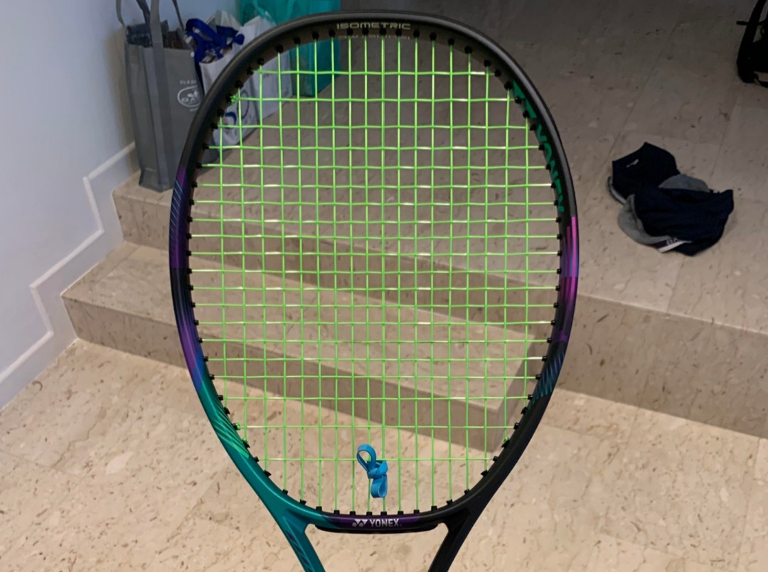 Yonex vcore pro 97d 320g 4 3/8 grip, Sports Equipment, Sports & Games ...