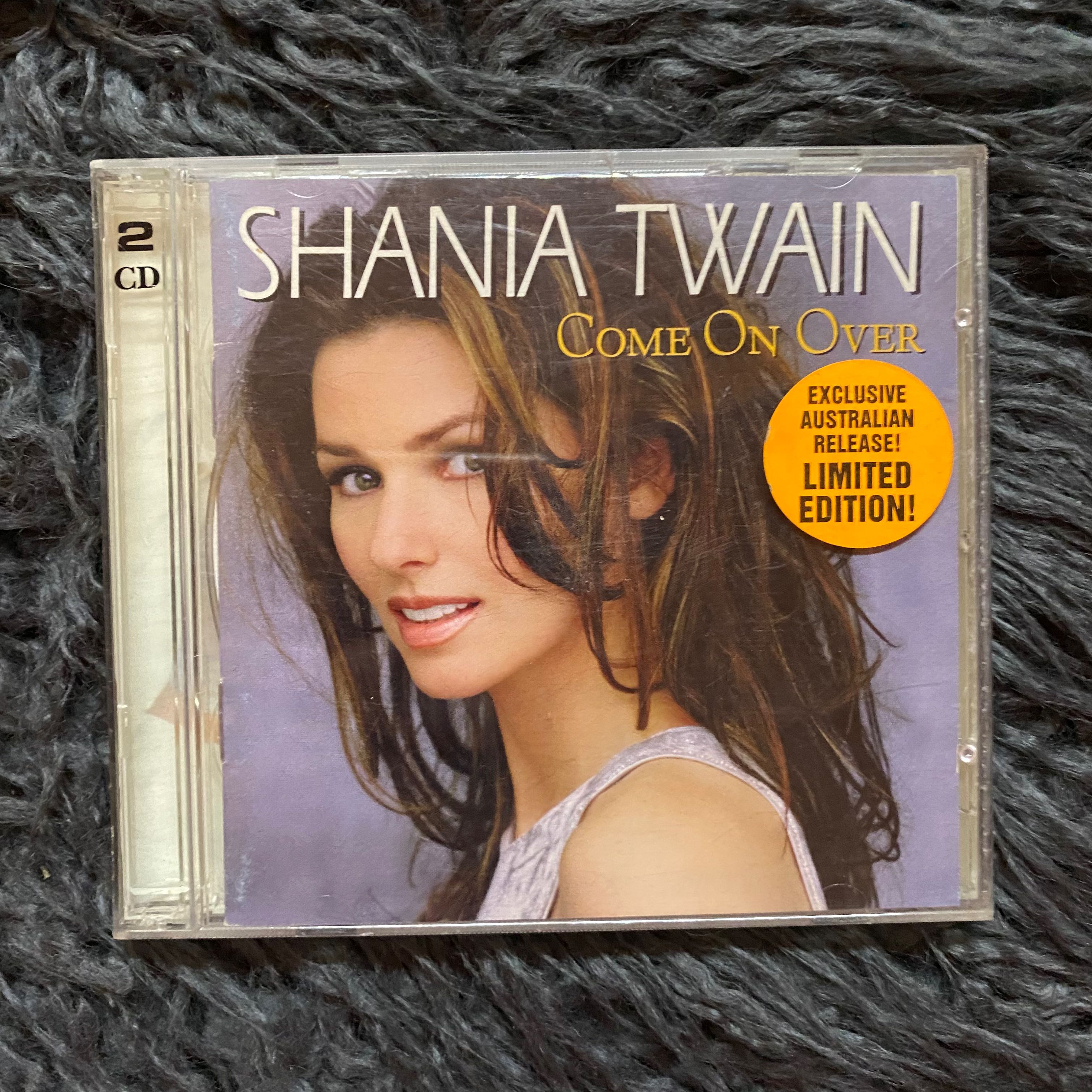 2CD SHANIA TWAIN Come on Over limited edition, Hobbies & Toys, Music ...