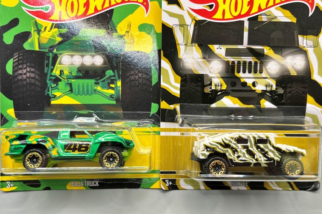 全新 Hot Wheels Baja Humvee Custom Ford Bronco 越野車 4架, 興趣及遊戲, 玩具 & 遊戲類 ...
