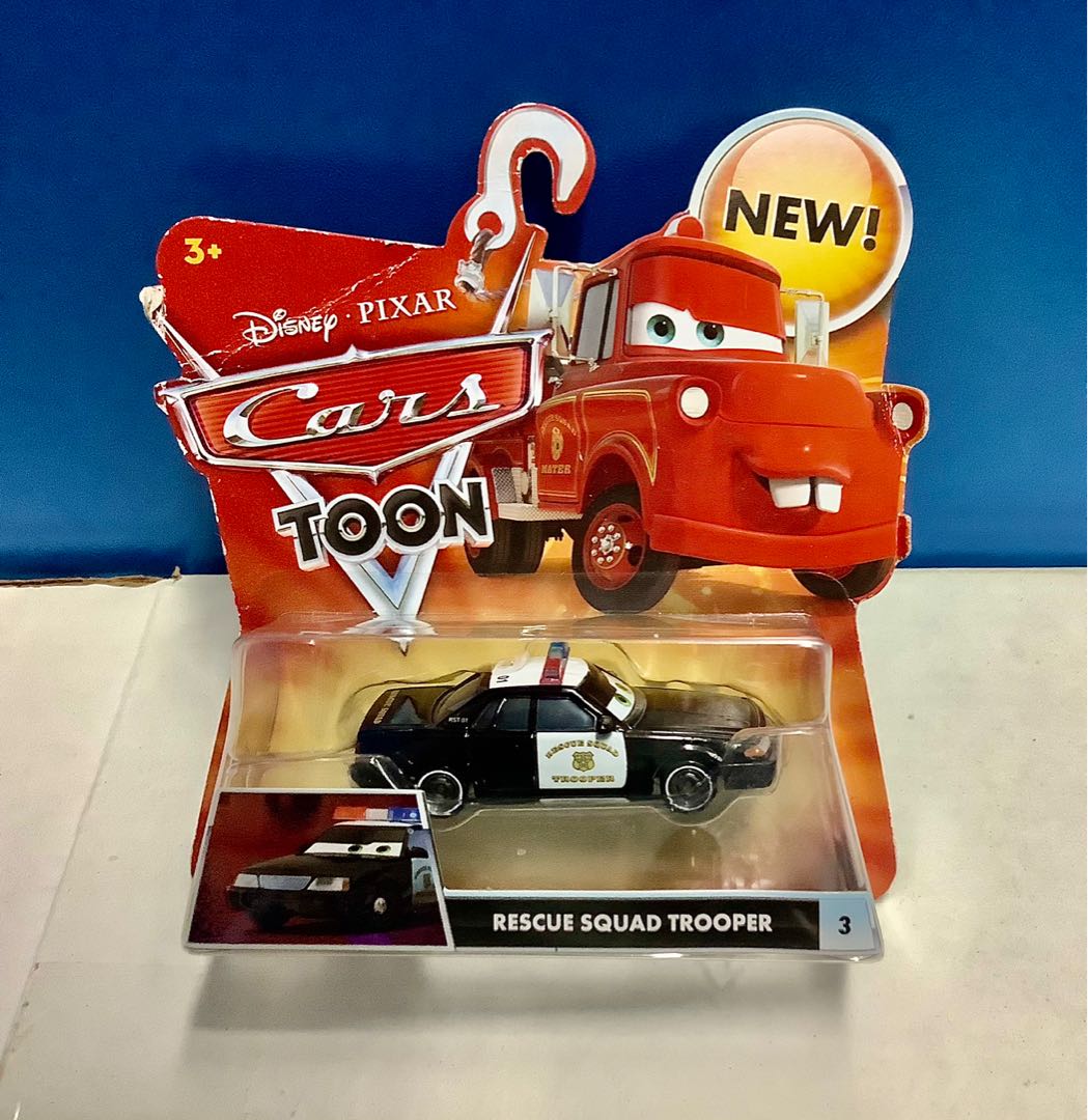 反斗車王 Mattel Disney Pixar Cars Rescue Squad Trooper, 其他, 其他 - Carousell