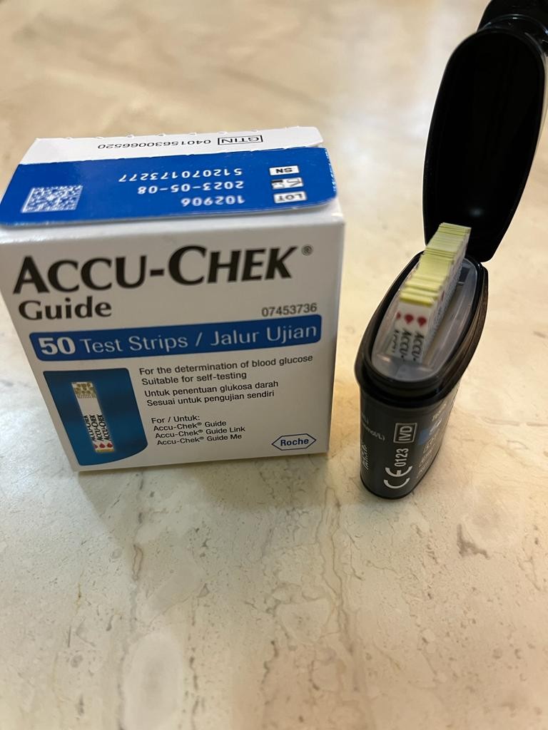 Accu-Check Guide Test Strips, Health & Nutrition, Assistive ...