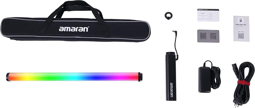 amaran T2c amaran T4c RGBWW LED Tube Light with Battery Grip (60cm ...