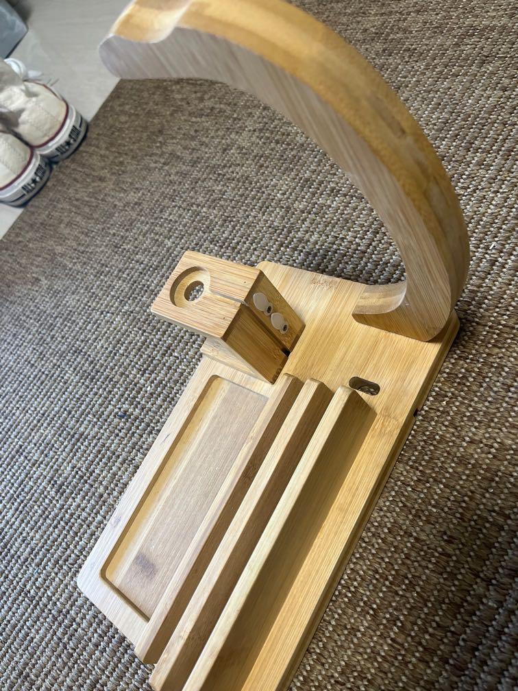 Anko Bamboo Organizer for Smartphone Headphone & Watch Stand, Women's ...