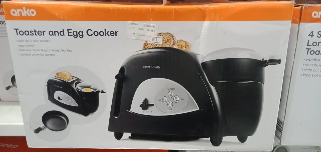 ANKO TOASTER & EGG COOKER, TV & Home Appliances, Kitchen Appliances ...