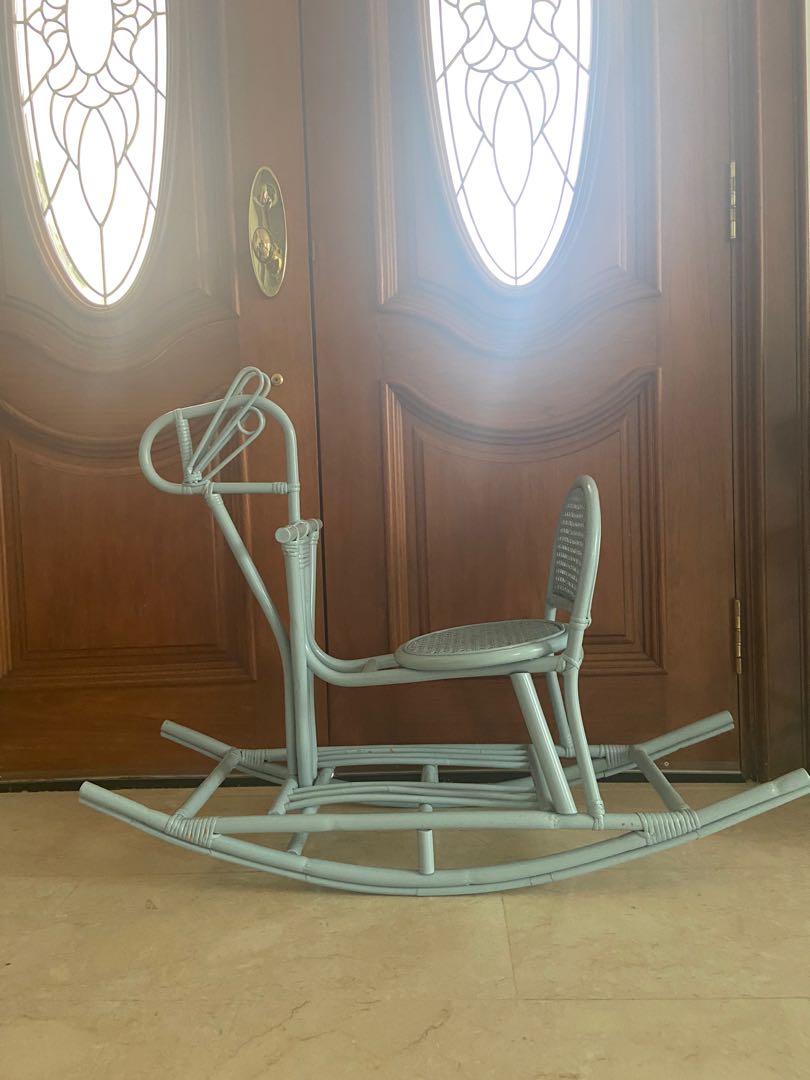 bamboo Horse rocker, Babies & Kids, Infant Playtime on Carousell