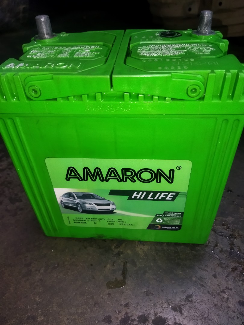 Battery ns40l amaron, Auto Accessories on Carousell
