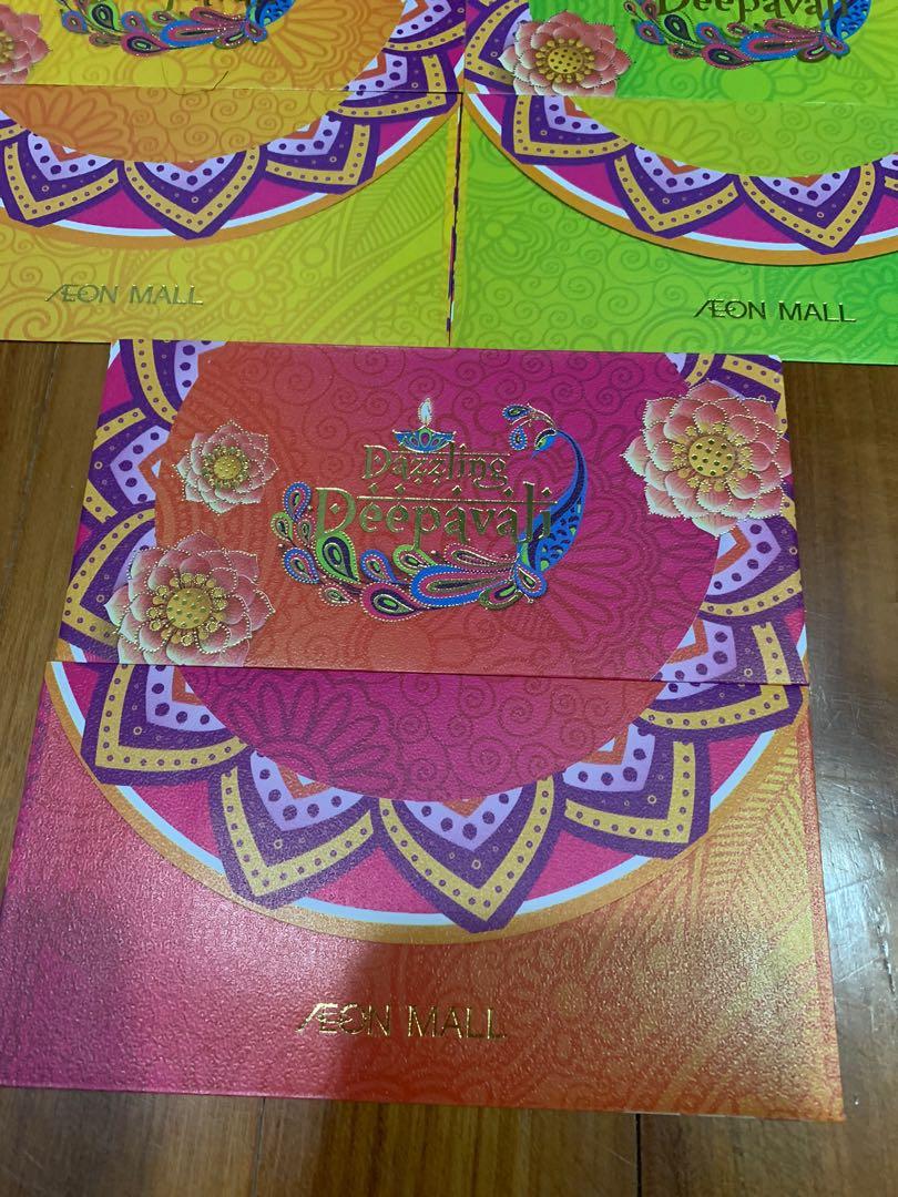 BN AEON Mall Deepavali Red Packet, Hobbies & Toys, Stationery & Craft ...