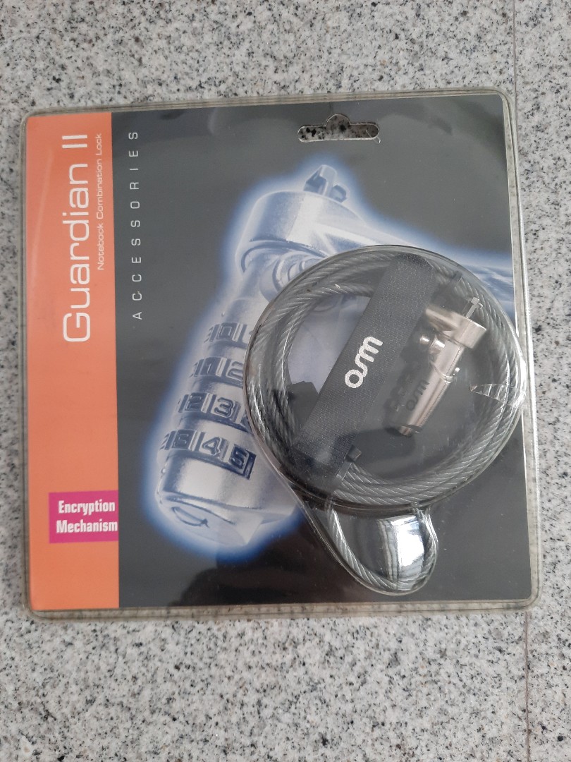 BNIB OSM laptop lock, Computers & Tech, Parts & Accessories, Other ...