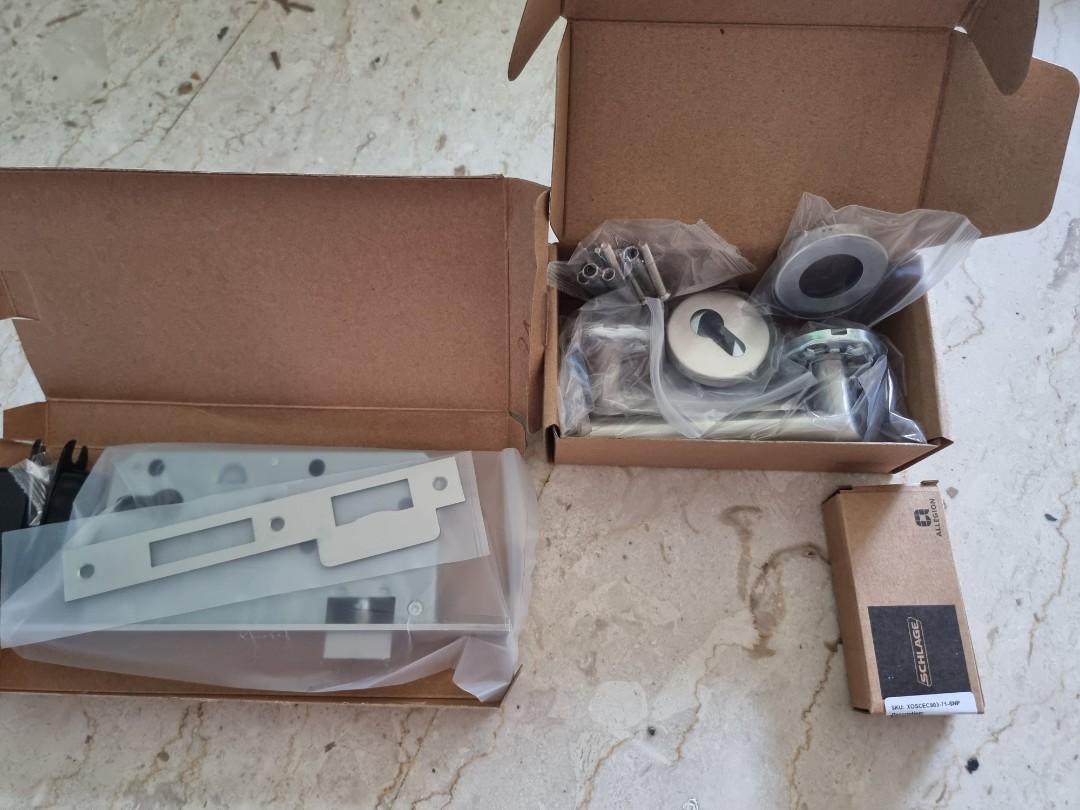 Briton for Fire Door Handle Lock Set, Furniture & Home Living, Security ...