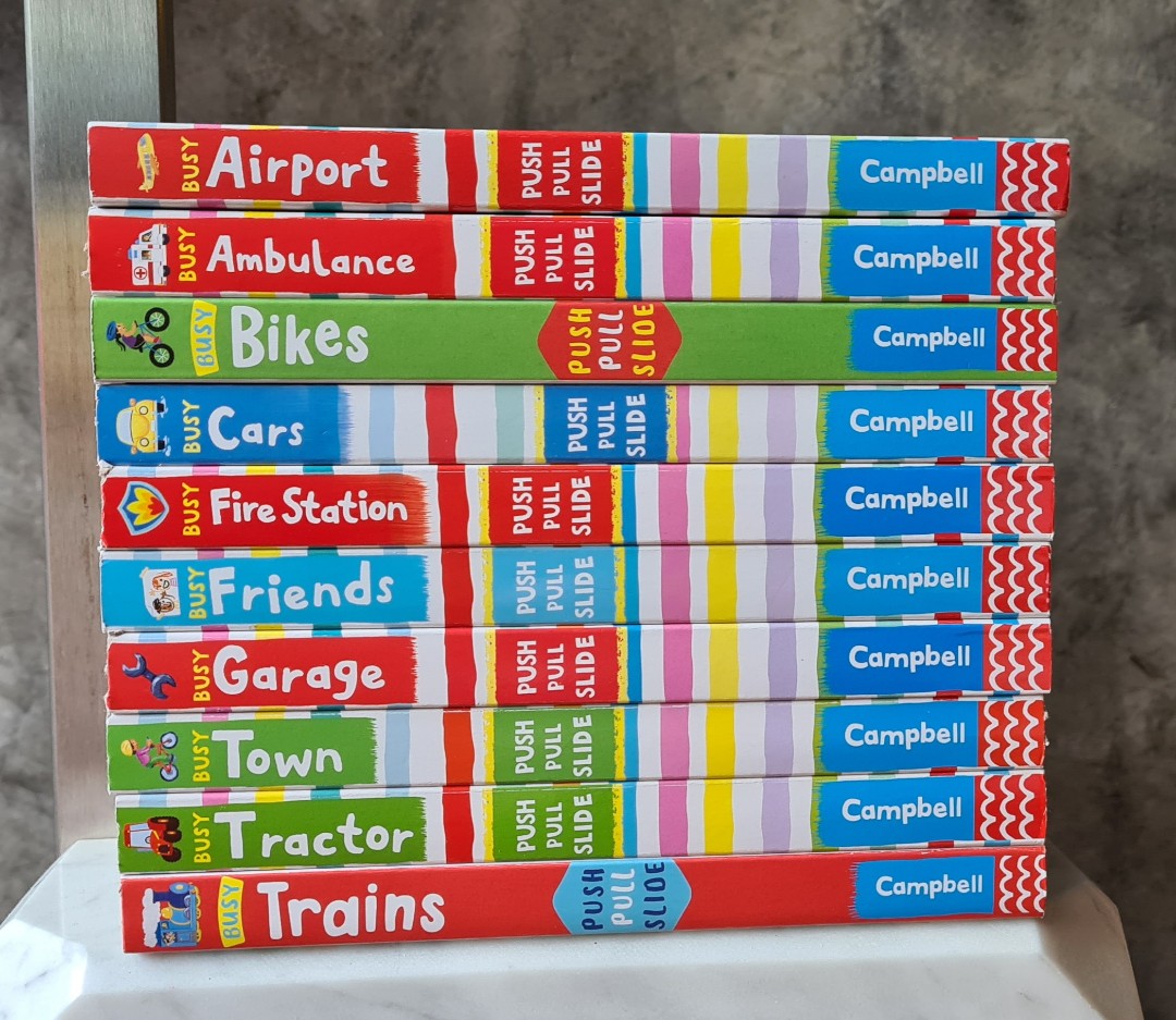 Campbell Busy Book (10 Titles), Hobbies & Toys, Books & Magazines ...
