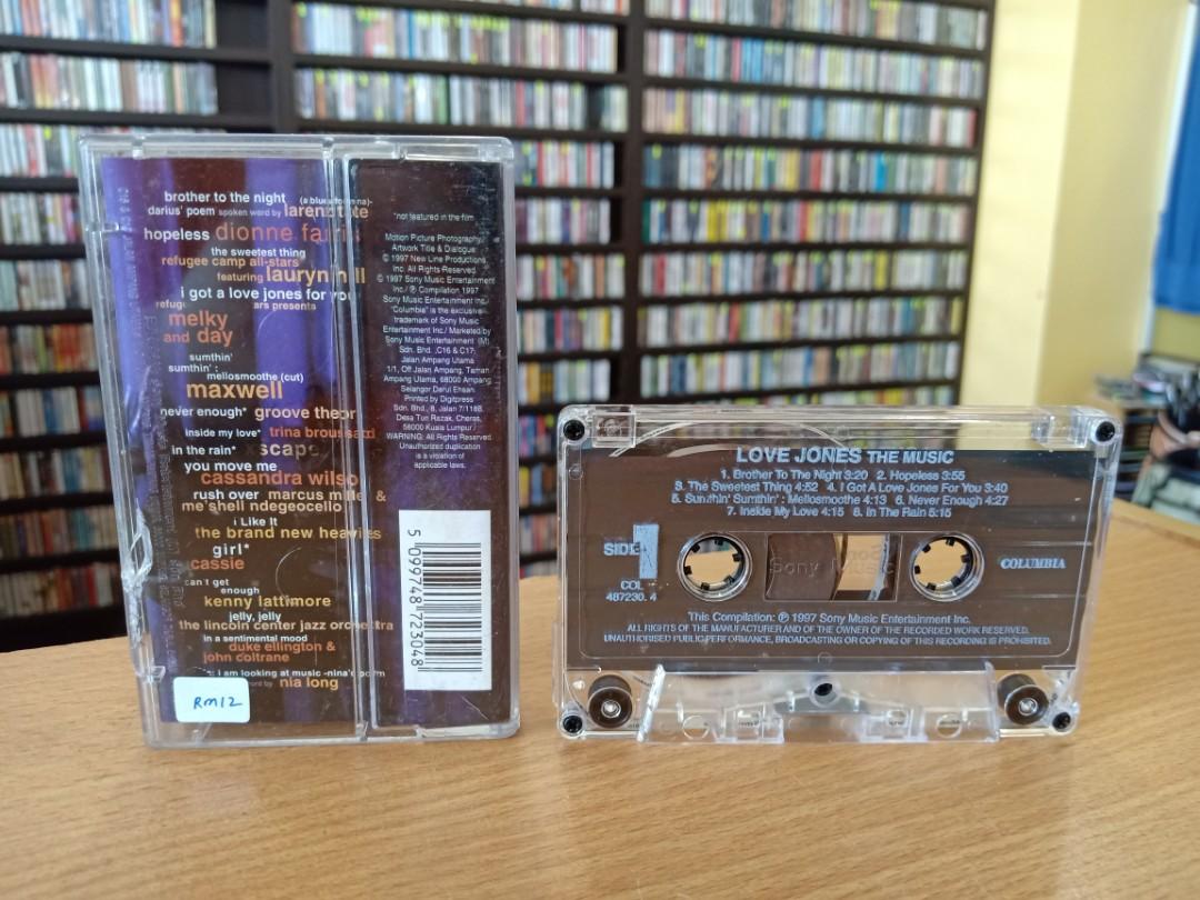 (Cassette) Love Jones - The Music ( Soundtrack from the motion picture ...