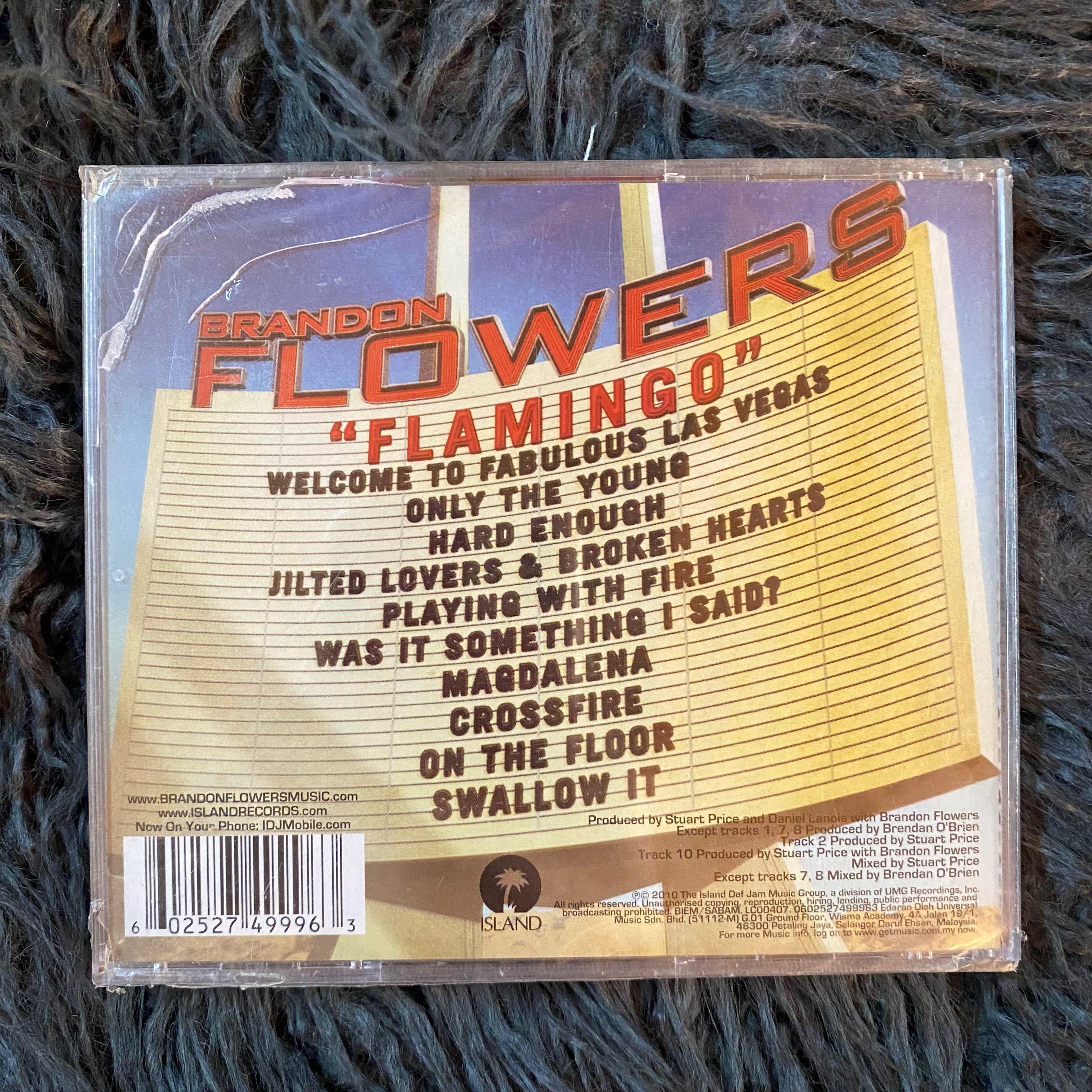 CD BRANDON FLOWER (THE KILLERS), Hobbies & Toys, Music & Media, CDs ...