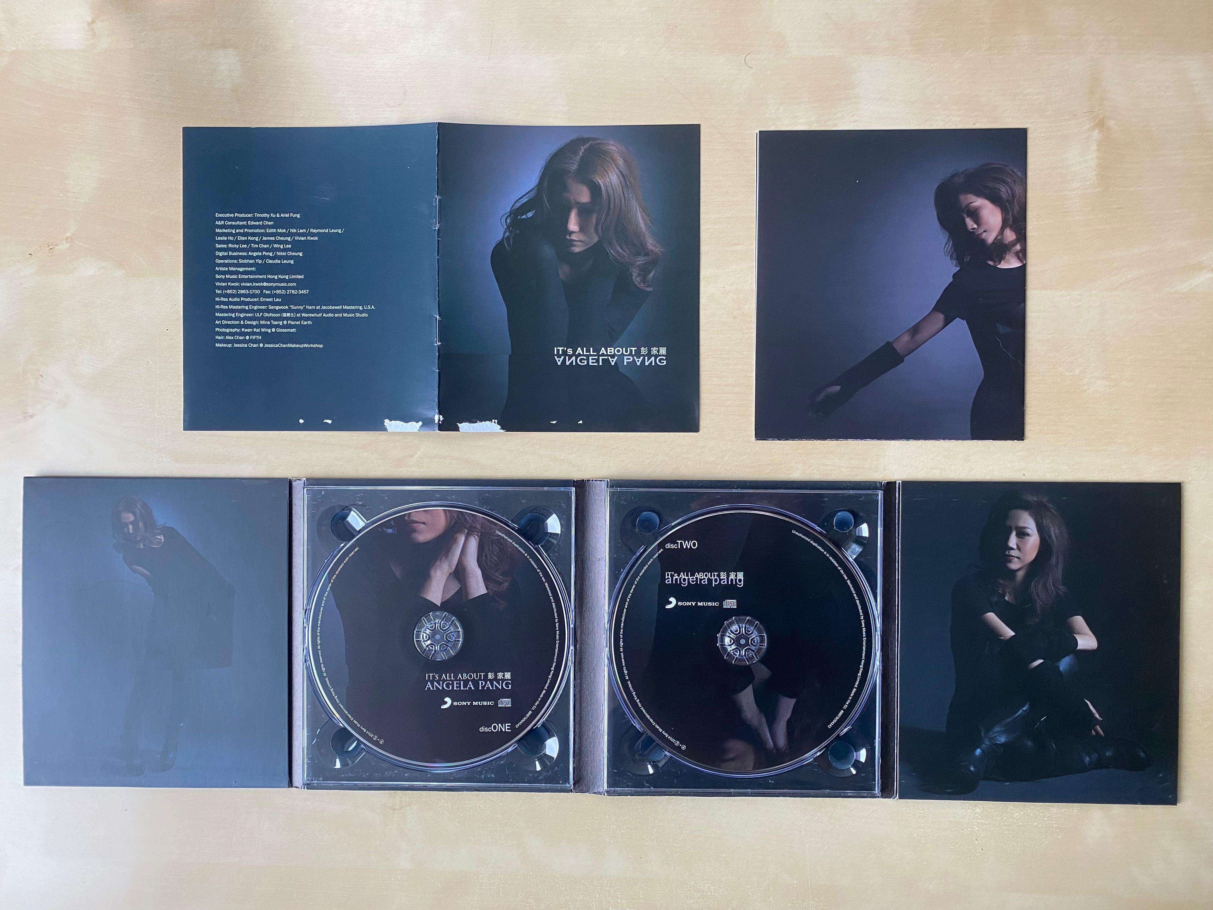 CD丨彭家麗 It's All About Angela Pang (2CD), 興趣及遊戲, 音樂、樂器 & 配件, 音樂與媒體 - CD ...