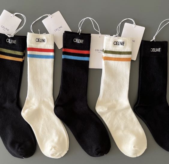 Celine socks, Men's Fashion, Watches & Accessories, Socks on Carousell