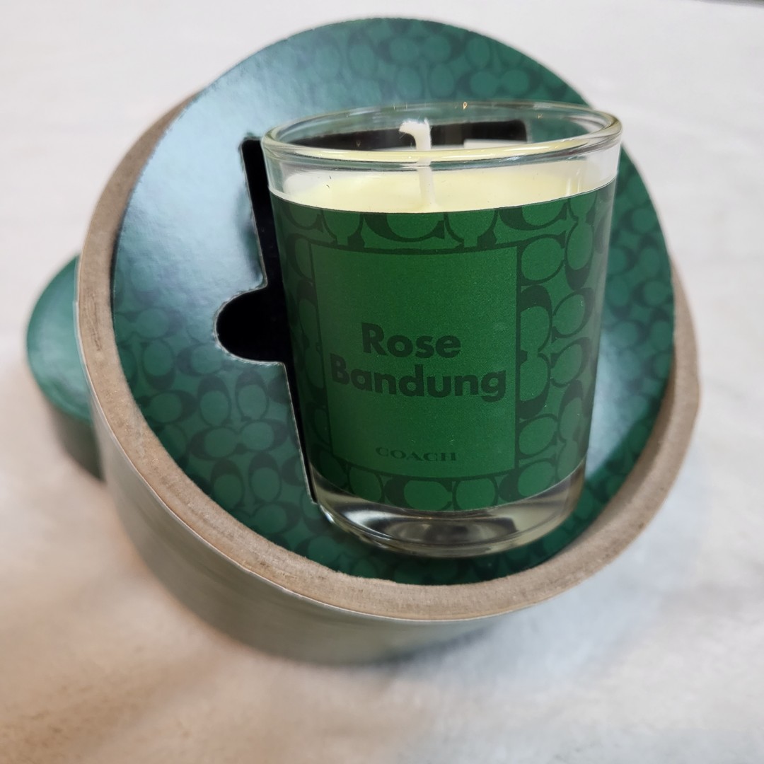 Coach Scented Candle, Furniture & Home Living, Home Fragrance on Carousell