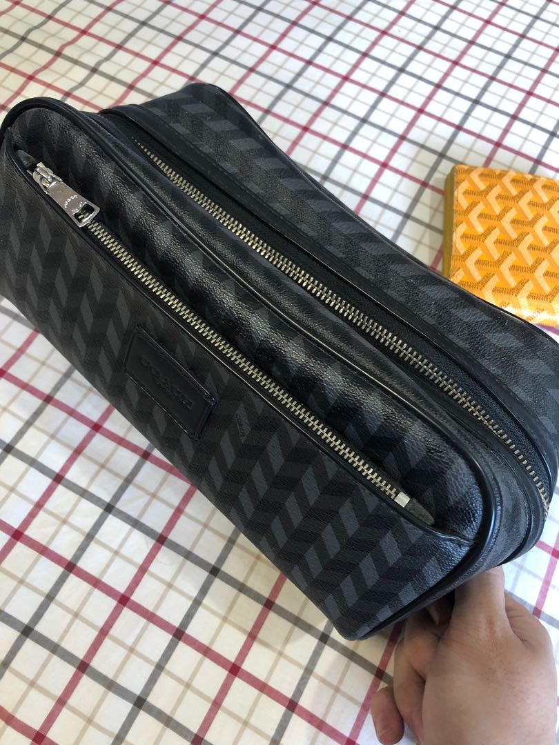 Coach travel kit, Men's Fashion, Bags, Belt bags, Clutches and Pouches ...
