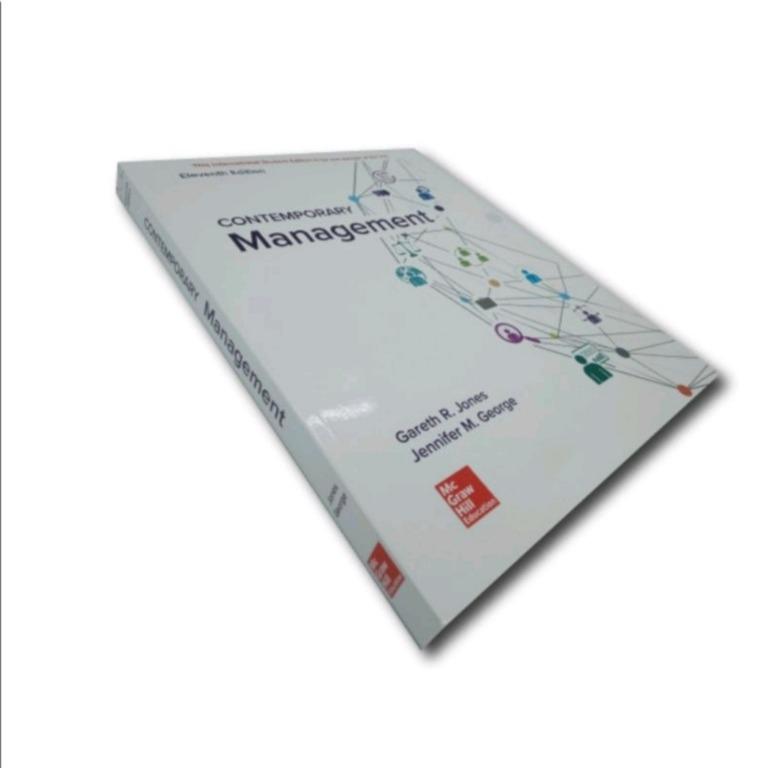 Contemporary Management 11th Edition textbook Gareth Jones Jennifer ...