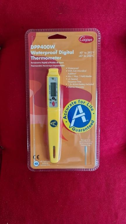 Cooper-Atkins DPP400W Pen Style Digital Pocket Thermometer, Waterproof ...