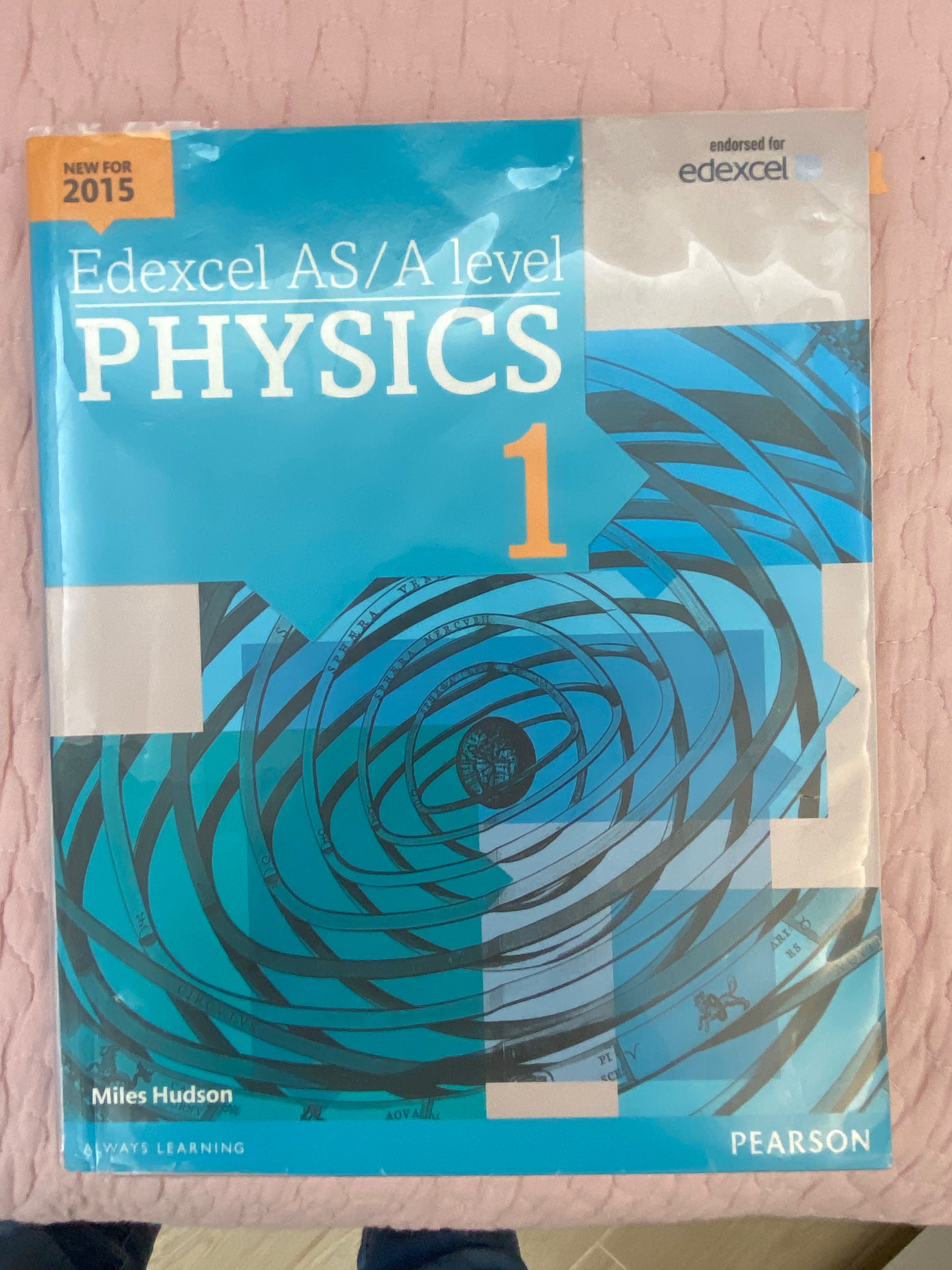 Edexcel AS/A level Physics Textbook, 興趣及遊戲, 書本 & 文具, 教科書 - Carousell