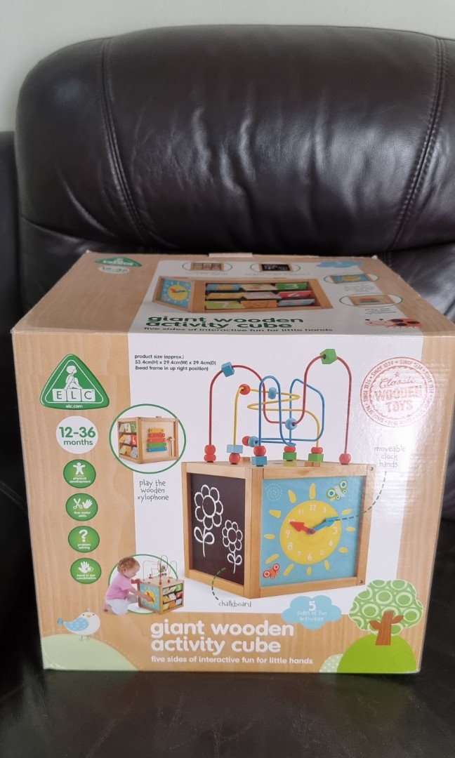 ELC giant activity cube, Babies & Kids, Infant Playtime on Carousell