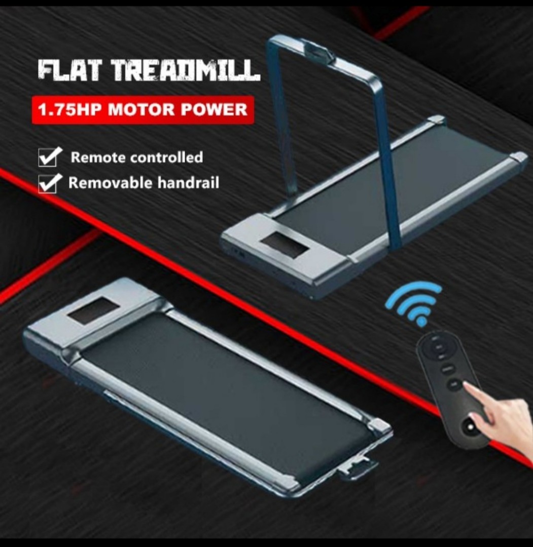 Electronic Flat Threadmill, Sports Equipment, Exercise & Fitness ...