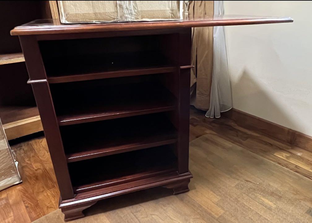 English -Style Mahogany Study Desk, Furniture & Home Living, Furniture ...