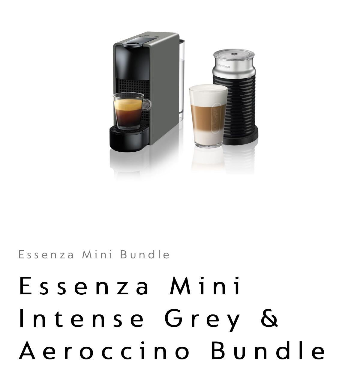 Essenza Mini & Aeroccino Bundle, TV & Home Appliances, Kitchen ...
