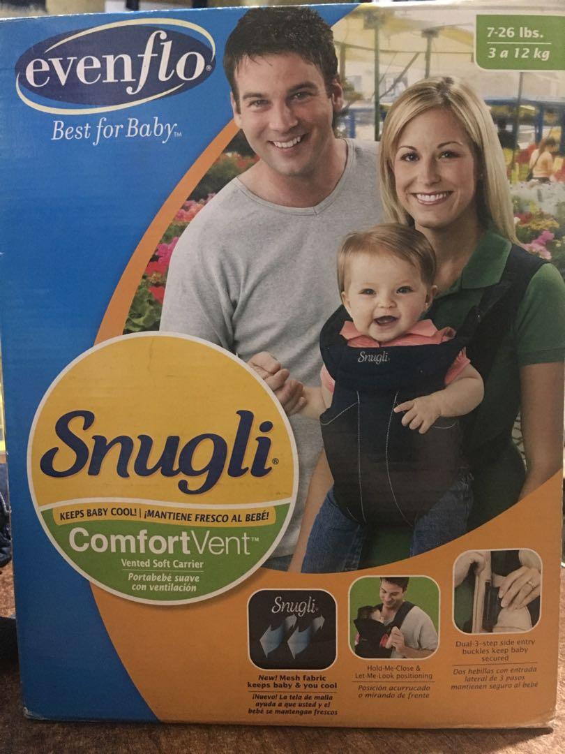 Evenflo Snugli Vented Soft Baby Carrier, Babies & Kids, Going Out ...