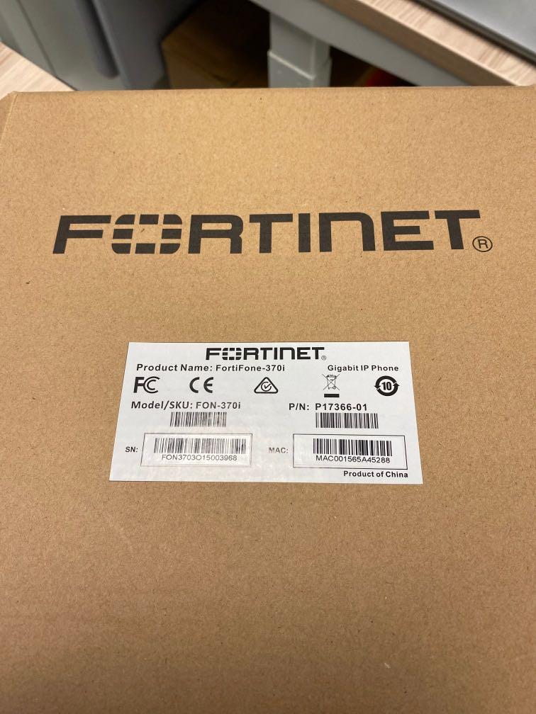 Fortinet - Fortifone-370i Gigabit IP Phone, Computers & Tech, Office ...