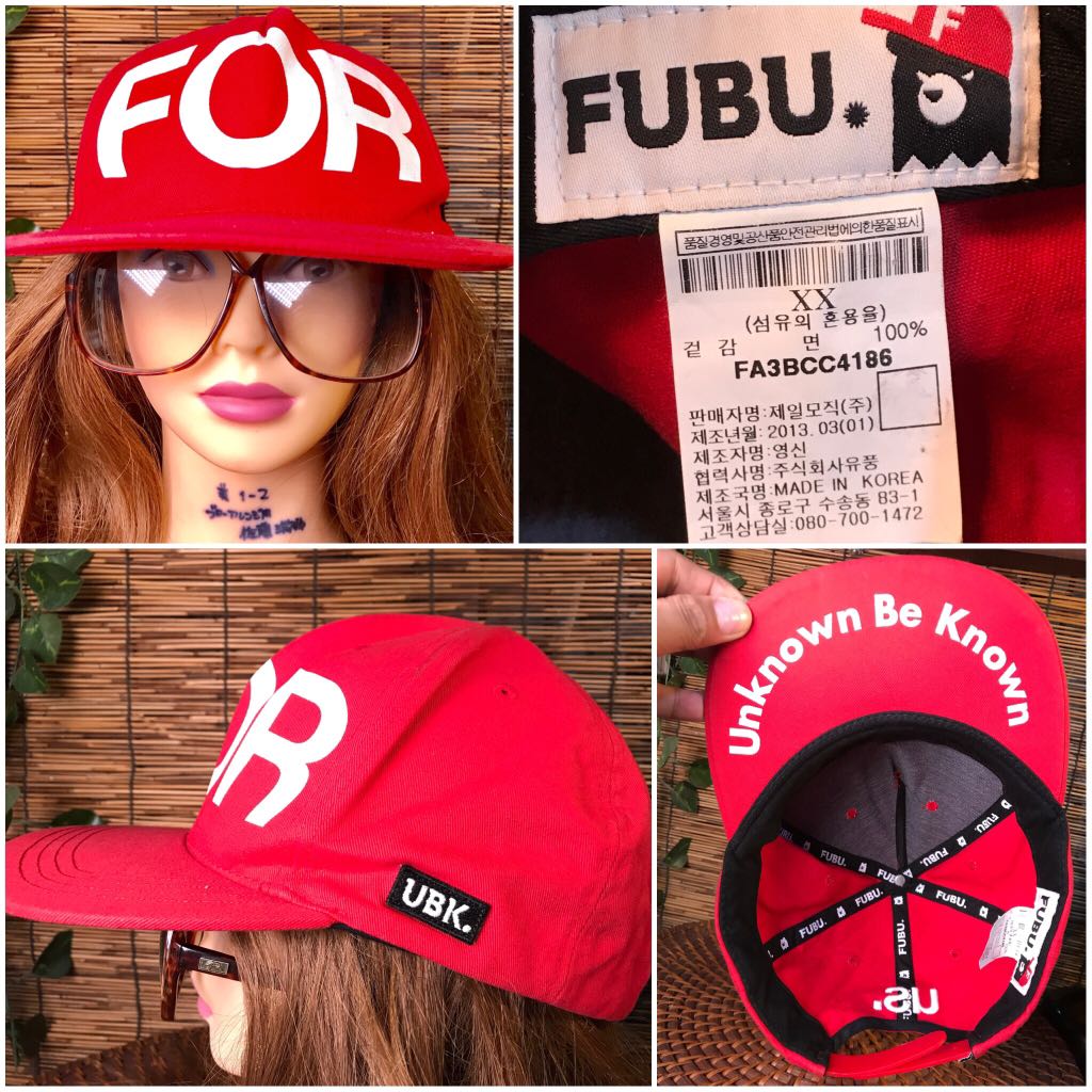 FUBU Hat, Men's Fashion, Watches & Accessories, Caps & Hats on Carousell