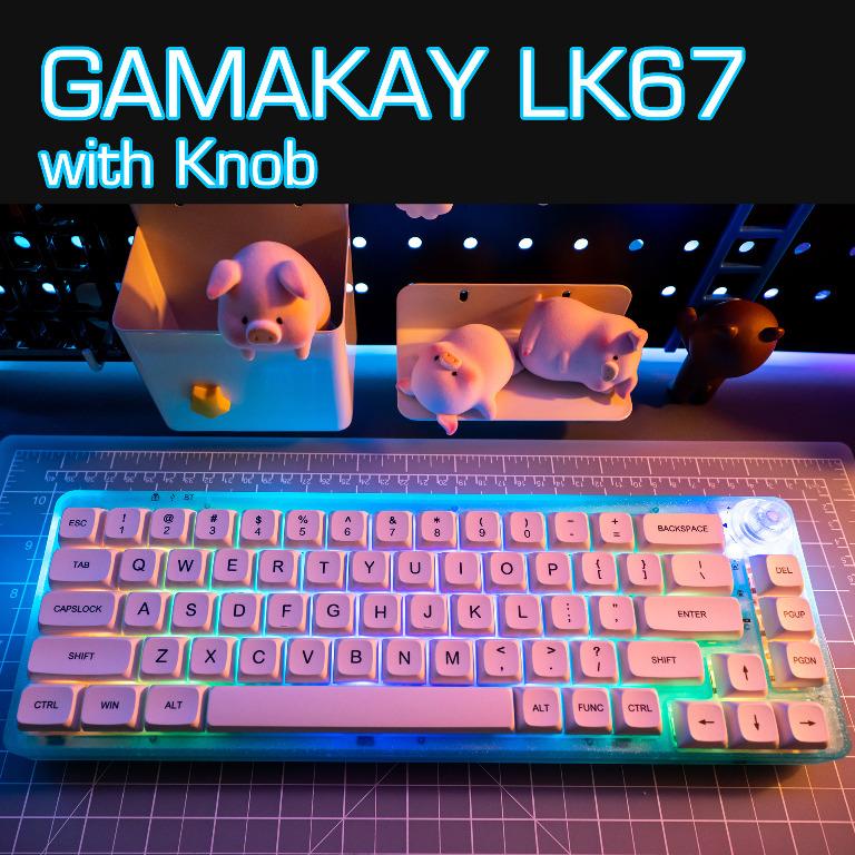 Gamakay LK67 65% Keyboard 機械鍵盤, 電腦＆科技, 電腦周邊及配件, 電腦鍵盤及相關產品 - Carousell