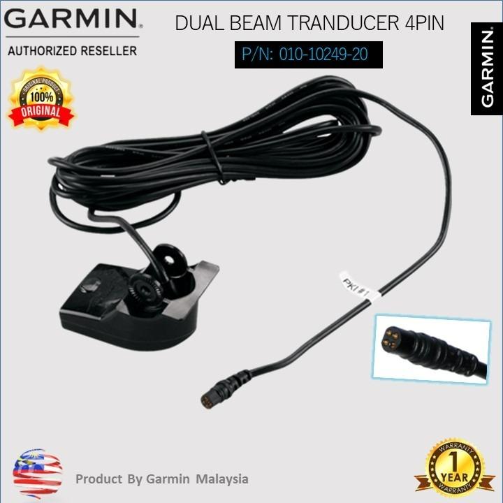 GARMIN Garmin 4 Pin Transom Mount Transducer (Dual Beam) Sonar ...