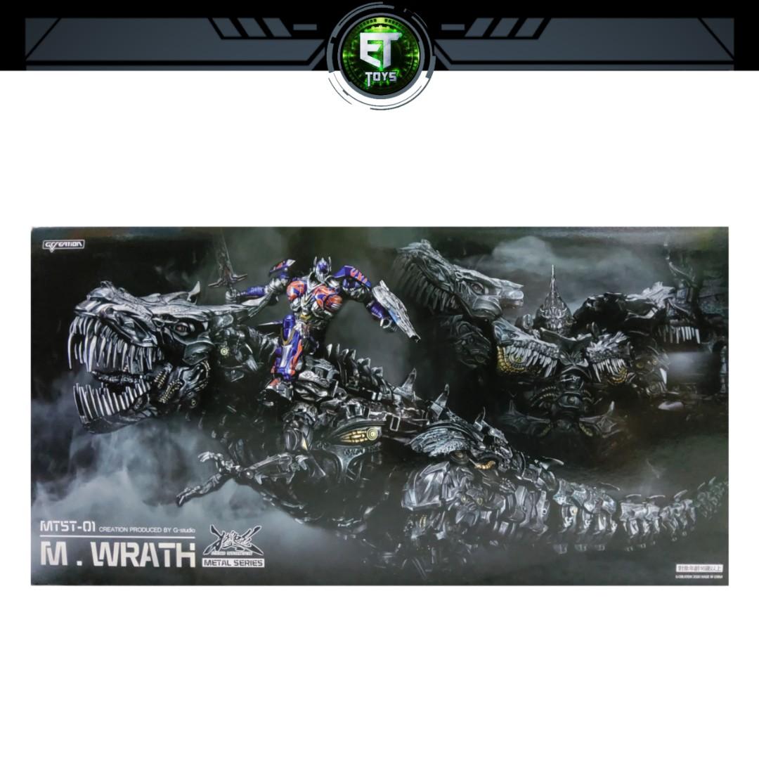 G-Creation MTST-01 M. Wrath Metal Series Grimlock Mini Optimus Prime ...