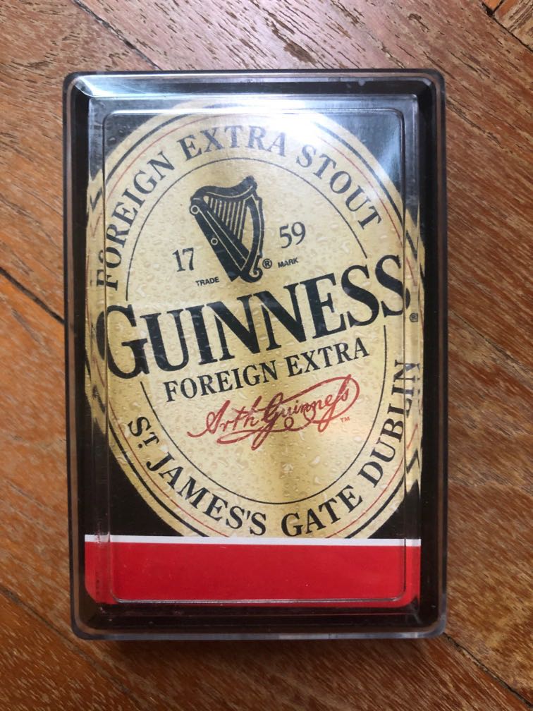 Guinness Playing Cards and Gas Lighter, Hobbies & Toys, Memorabilia ...