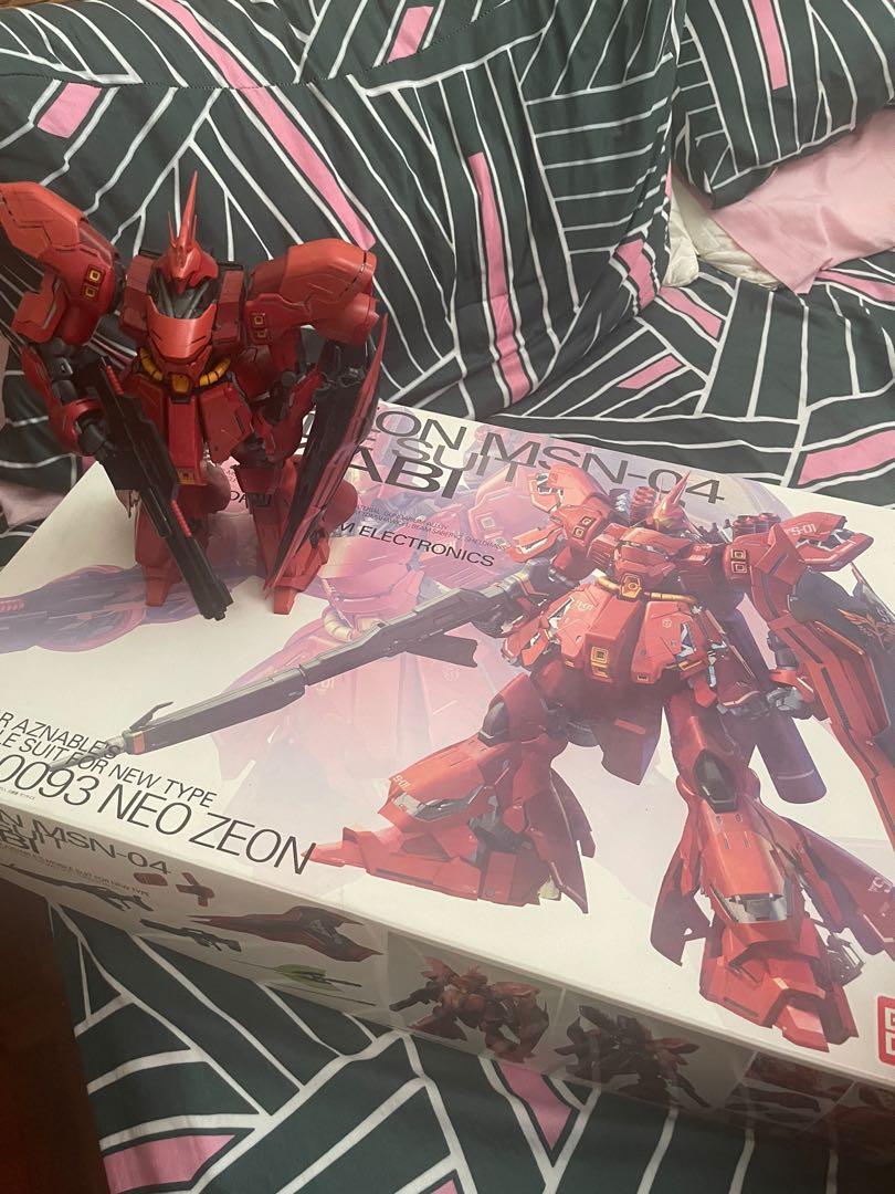 gundam sazabi MG Ver.Ka, Hobbies & Toys, Toys & Games on Carousell