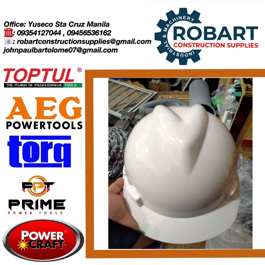 Heavy duty hard hat, Commercial & Industrial, Construction Tools ...