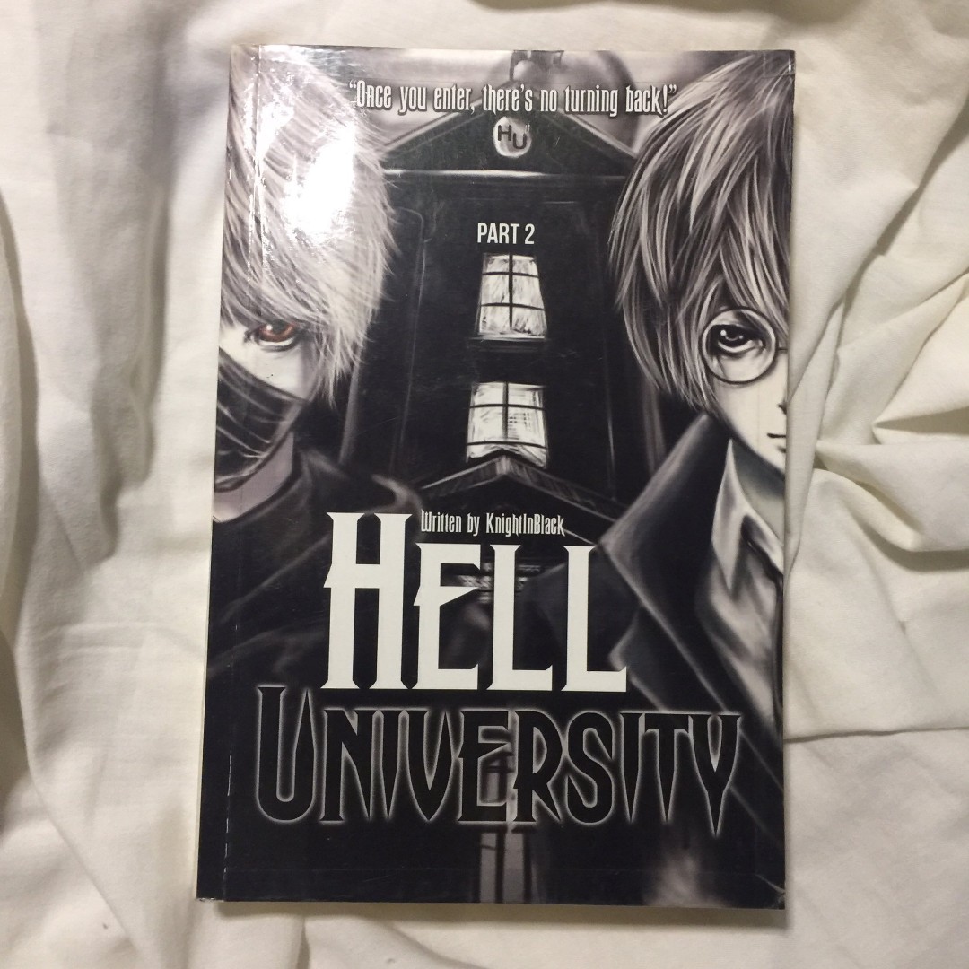 [SIGNED] Hell University Part 2 by KnightInBlack, Hobbies & Toys, Books ...