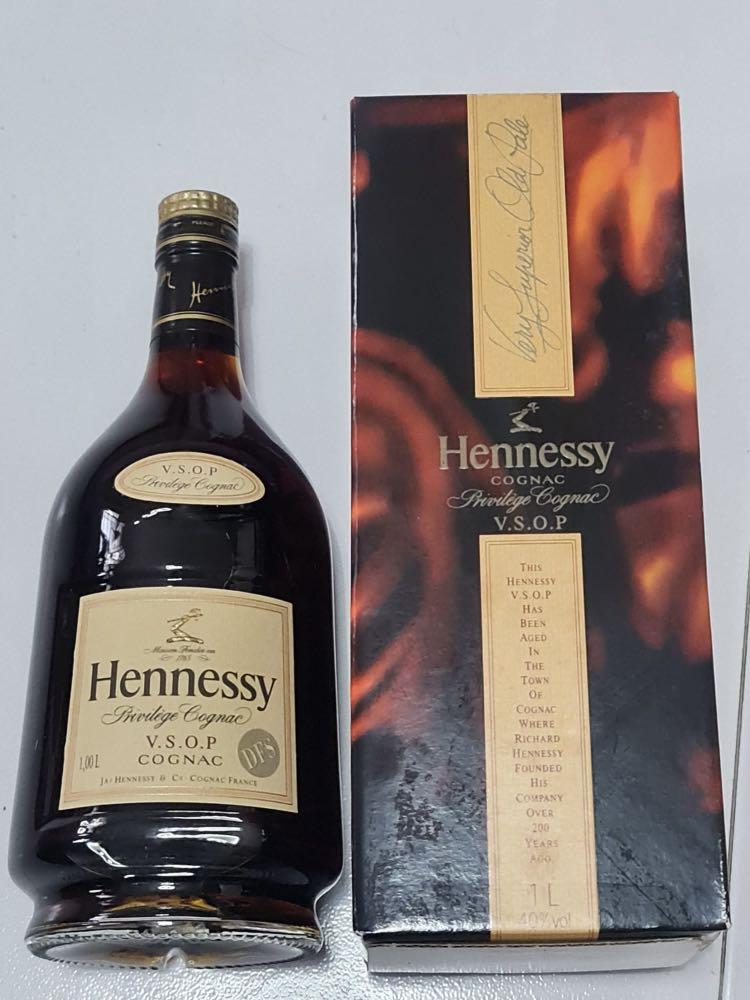 Hennessy VSOP Privilege Cognac - 1 litre, Food & Drinks, Alcoholic Beverages on Carousell